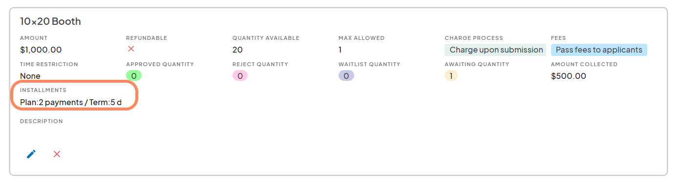 Setting Up Split Payments / Installments – Eventeny