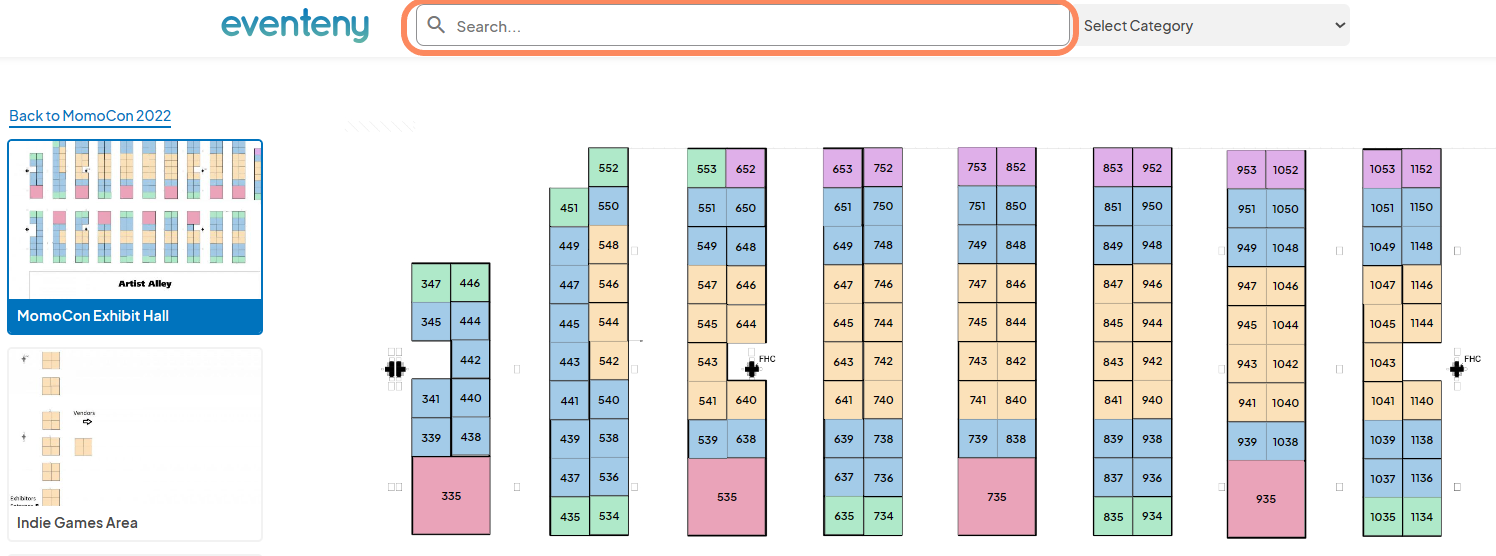 Using Eventeny's Map Search Feature – Eventeny