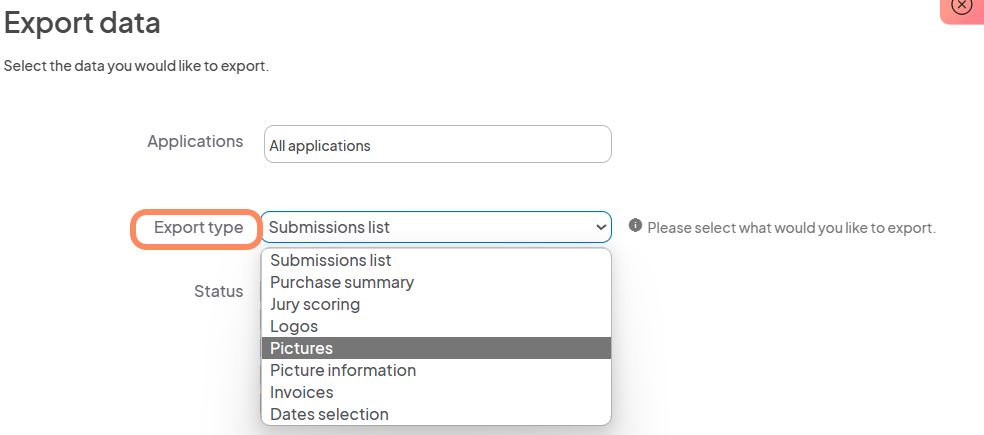 Exporting Vendor Submissions – Eventeny