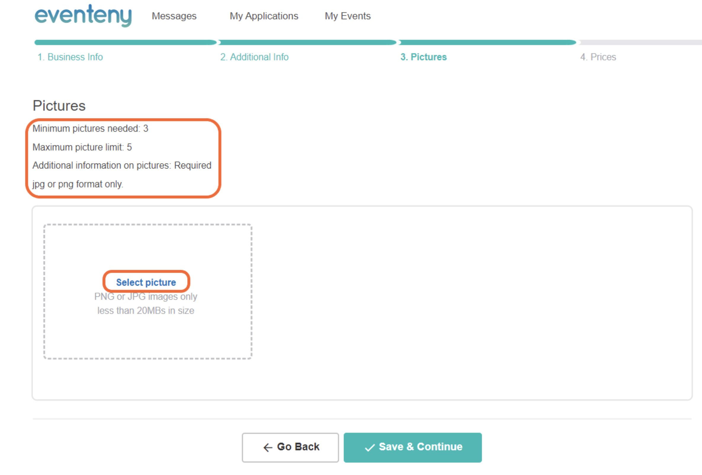 Applying to Events on Eventeny – Eventeny