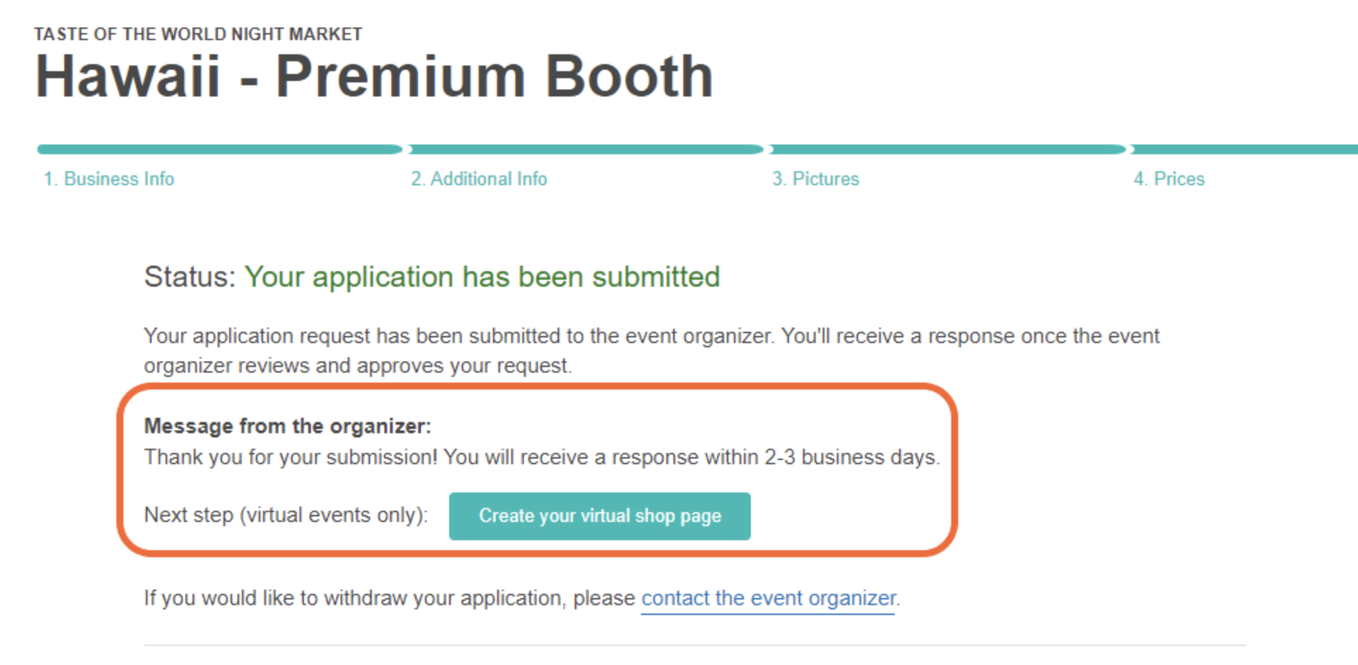 Applying to Events on Eventeny – Eventeny