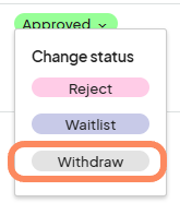 How to Withdraw a Vendor Application – Eventeny