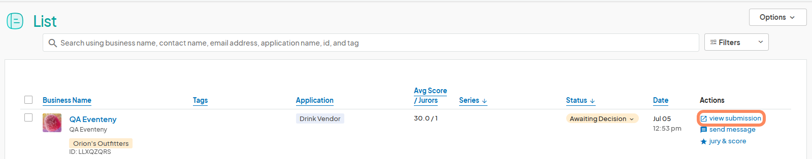 How to Use the Tagging Solution – Eventeny